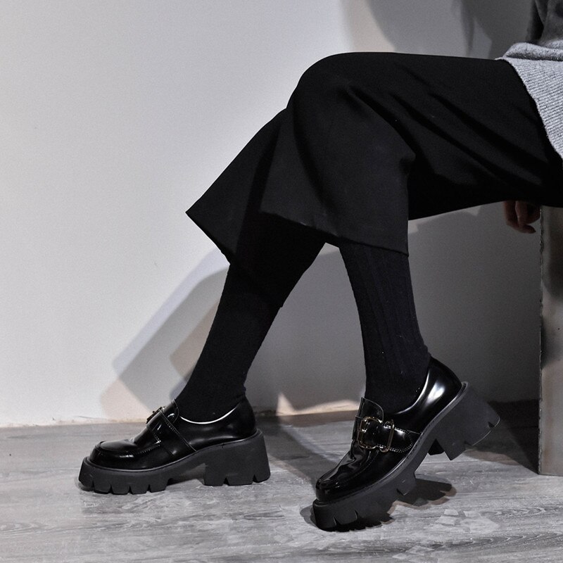 Spring Preppy Style Women's Shoe British Style Rou... – Grandado