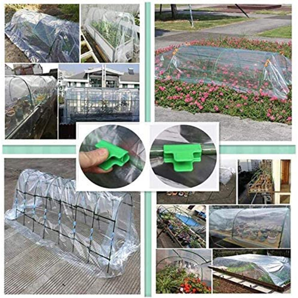 Tuin Kas Film Klemmen Rood & Geel Schuur Rij C... – Grandado