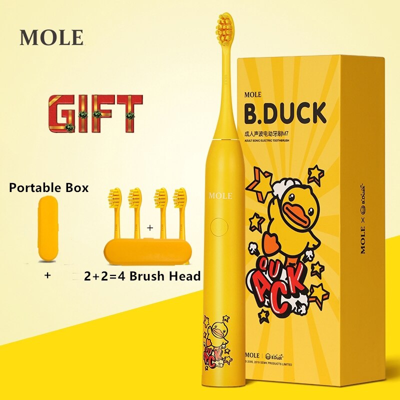 B.Duck Electric Toothbrush Rechargeable 5 Mode Adu... – Grandado