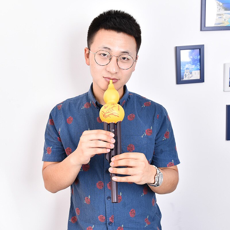 Chinese Handmade Hulusi Bamboo Gourd Cucurbit Flut... – Grandado