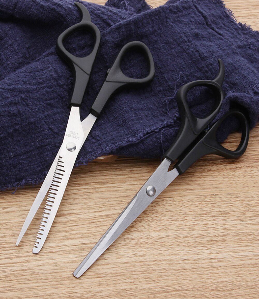 2Pcs Hair schere Schneiden schere Salon Barber Haa... – Vicedeal