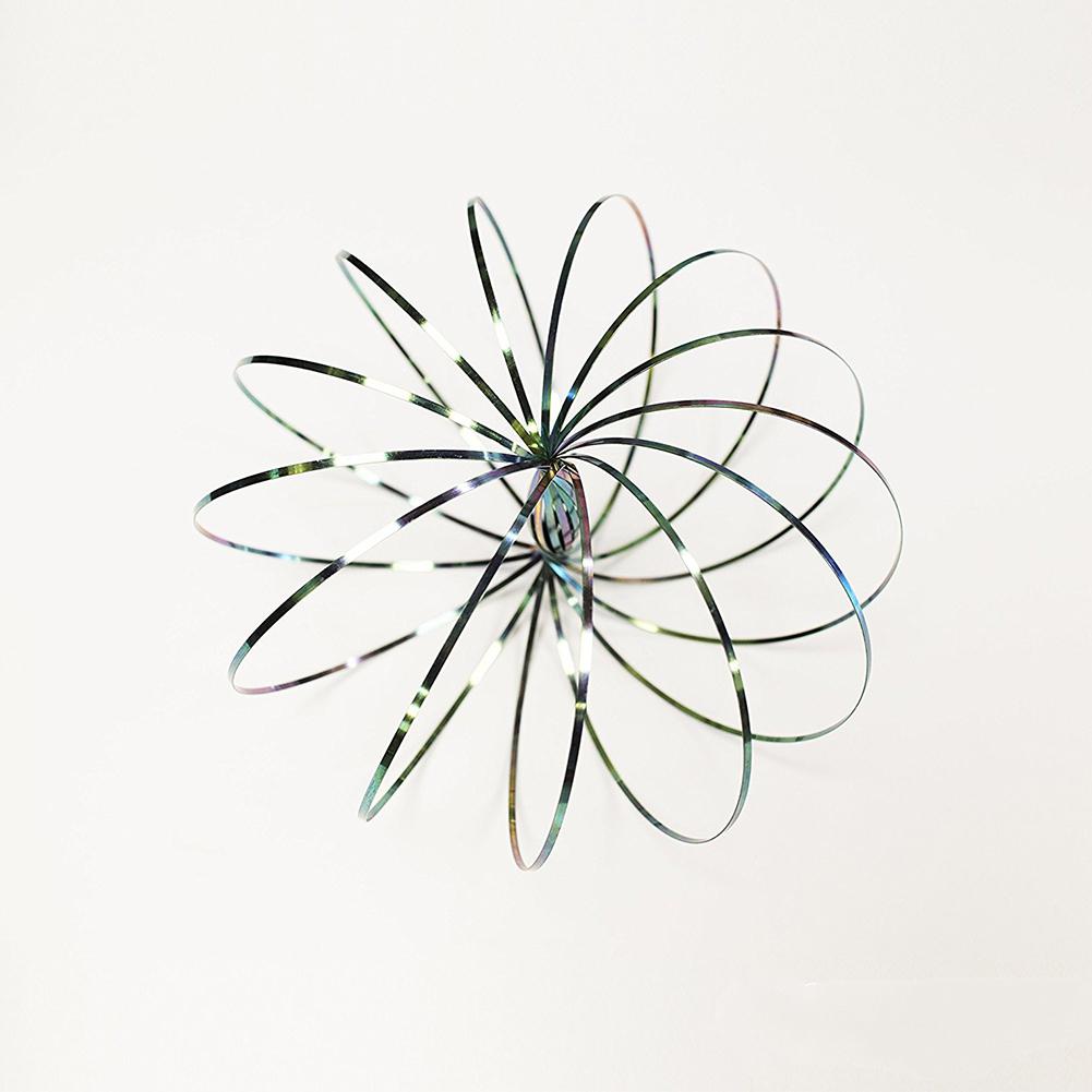 Spinner Ring Arm Slinkey Toy Rings Spring Bracelet... – Grandado