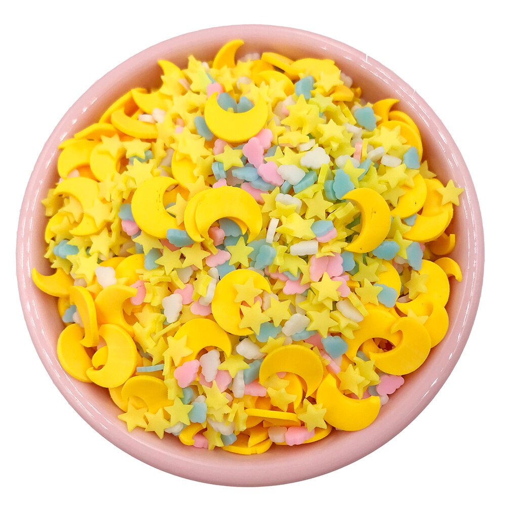 100g Mixed Pearl Rhinestone Polymer Clay Sprinkles... – Grandado