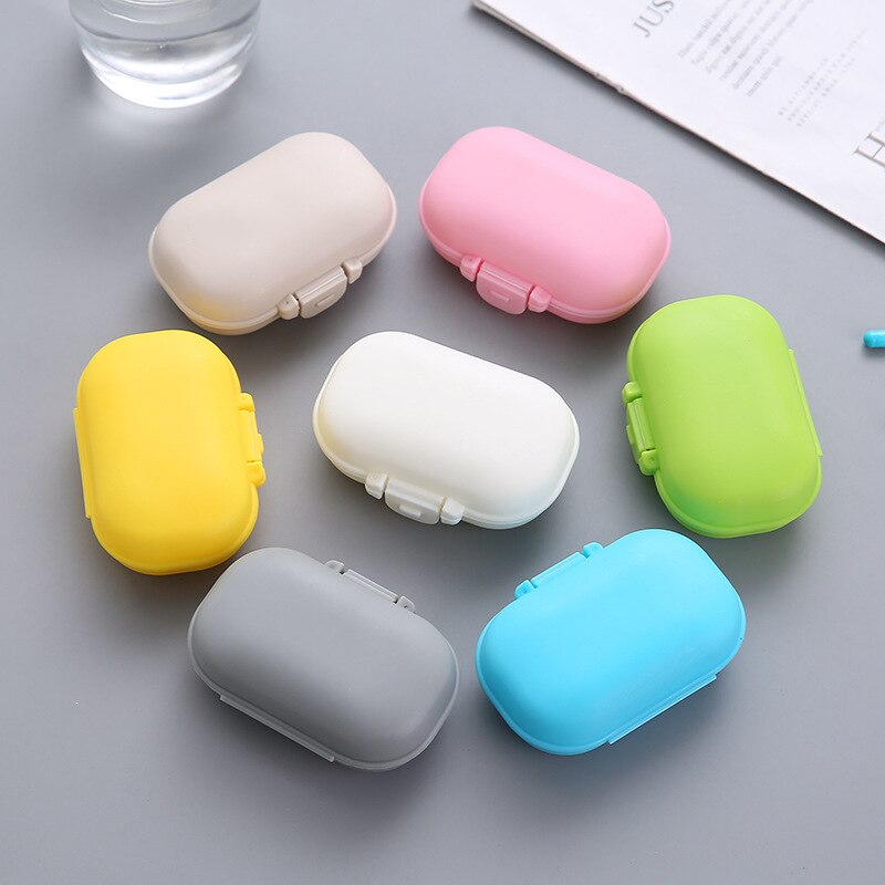 4 Grids 7 Day Mini Weekly Tablet Pill Medicine Box... – Grandado