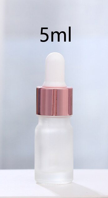 5-100ML Tubes Frosted Dropper Amber Glass Aromathe... – Vicedeal