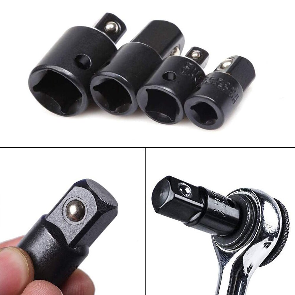 1pc 1/4 3/8 1/2 Socket Ratchet Converter Adapter R... – Grandado