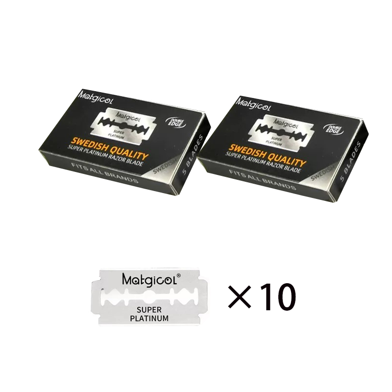 50/100PCS mens razor blade Swedish stainless steel... – Grandado