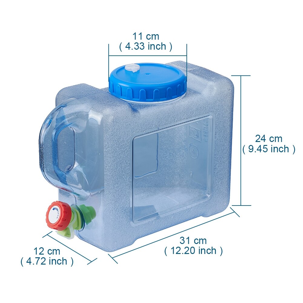 5L 12L Draagbare Water Emmer Met Kraan Grote Capac... – Vicedeal