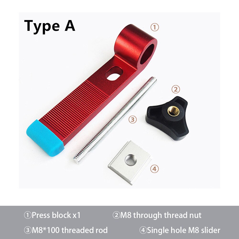 T Track Hold Down Clamps Universal Clamping Blocks... – Grandado