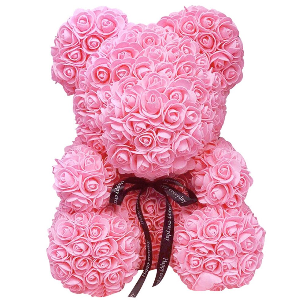 Artificial Rose Flower Bear Toy Women Girl Christm... – Grandado