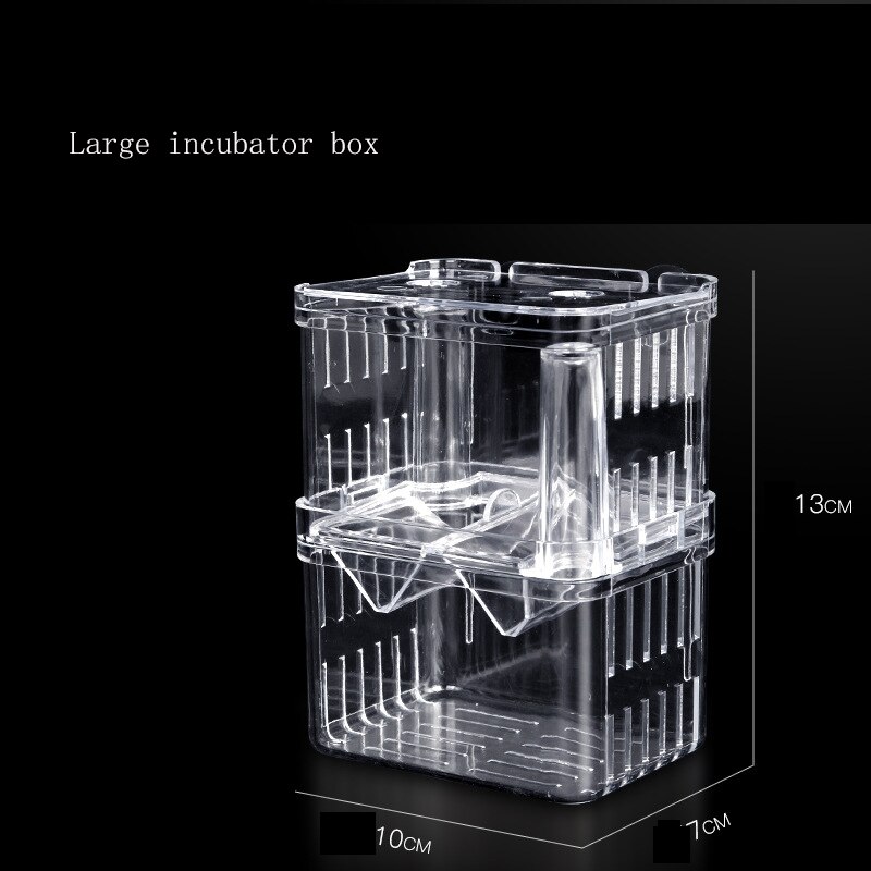 Acrylic Fish Tank Breeding Isolation Box Aquarium ... – Vicedeal