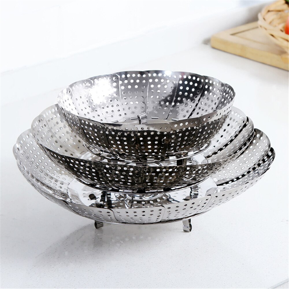 Intrekbare Vouwen Roestvrij Staal Stoomboot Stomen... – Vicedeal