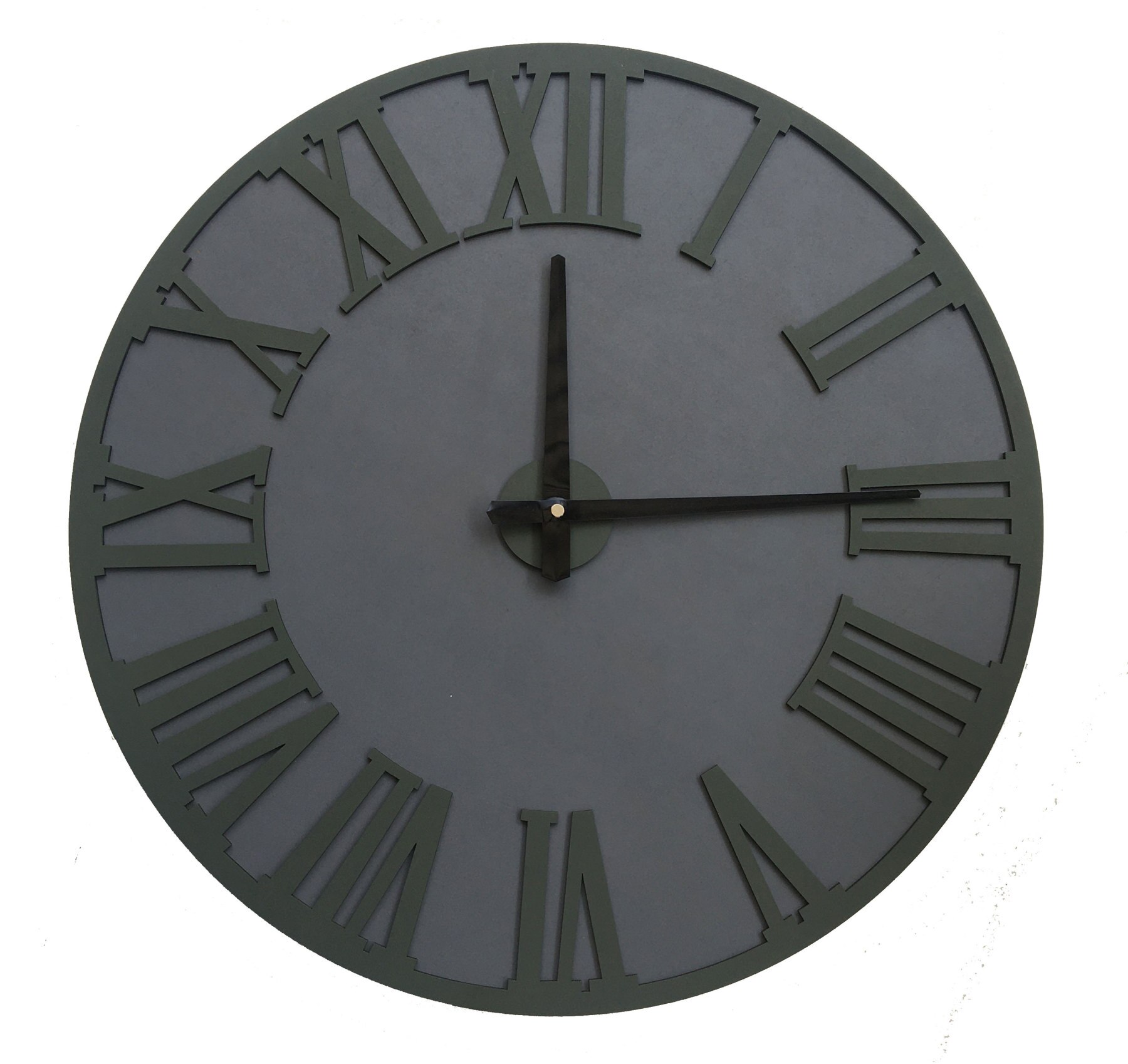 North Is Black Mold Green Roman Decorative Wall Cl... – Vicedeal