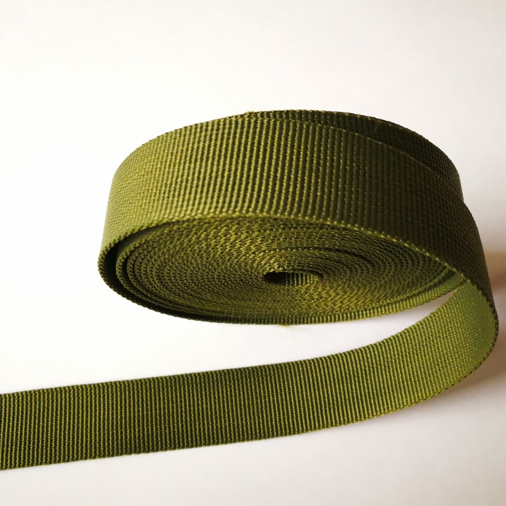5meters 2.5cm(1inch) wide Olive Green Nylon Webbin... – Vicedeal