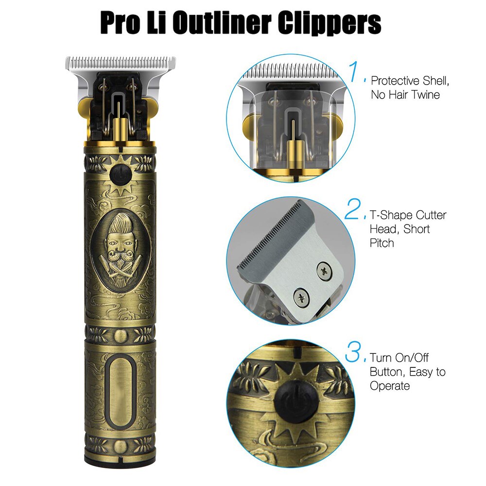 T9 Bald Headed Electric Shaver Hair Clipper Hair T... – Vicedeal