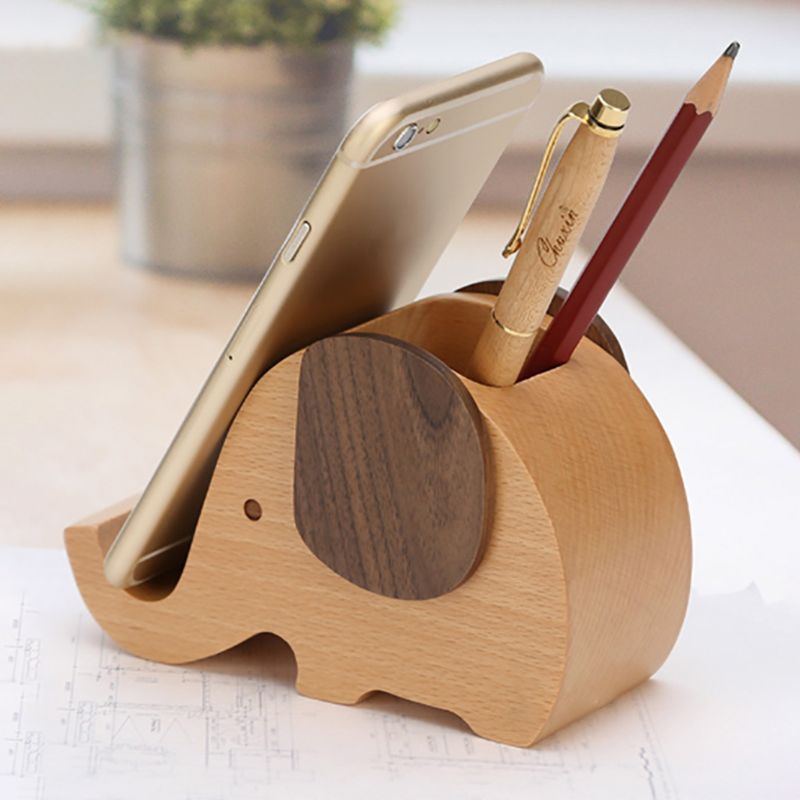13X5X9 Cm Leuke Olifant Pen Cup Potloden Houder Me... – Grandado