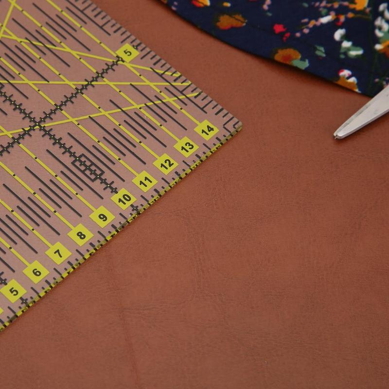 DIY Square Patchwork Feet Tailor Yardstick Cloth C... – Grandado