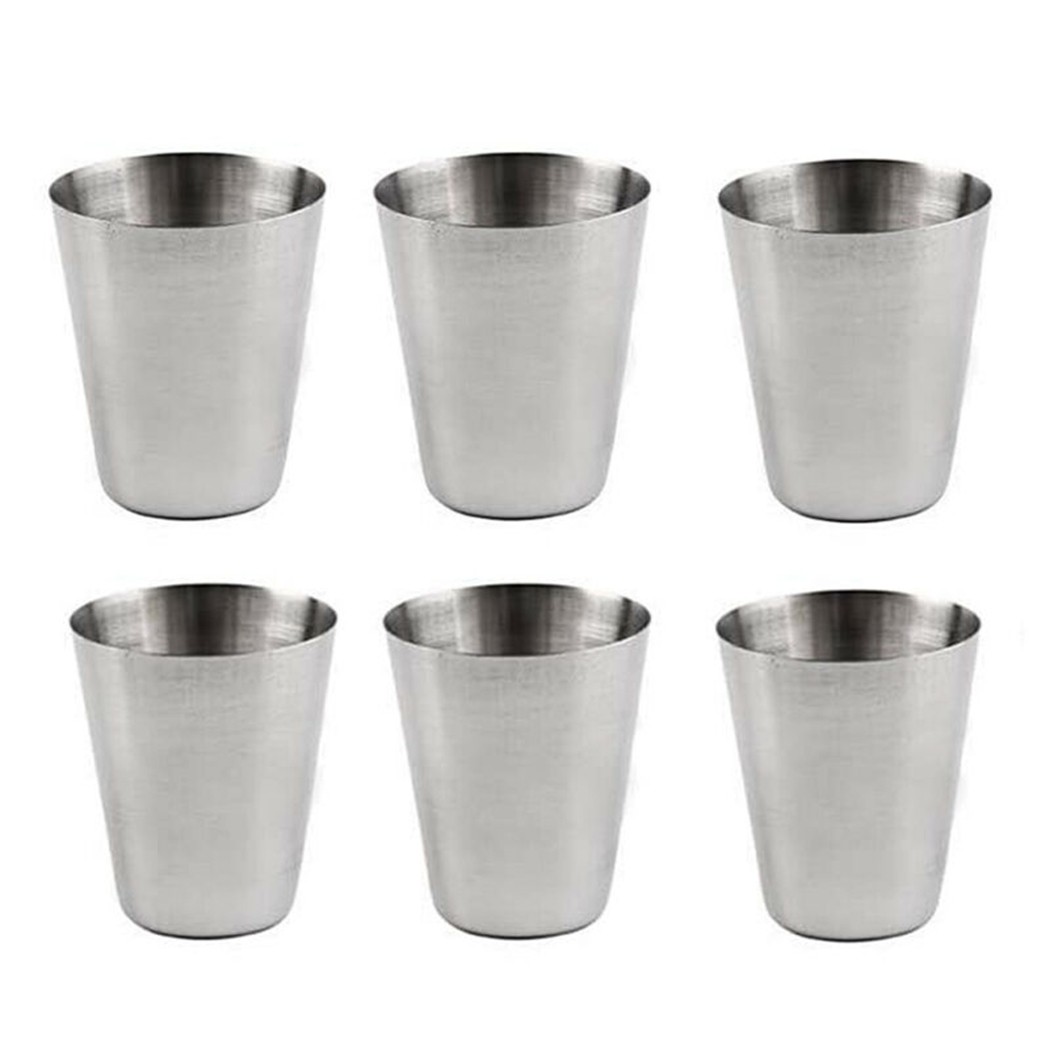 10Pcs 30ml Stainless Steel Cup Anti-fall Children ... – Vicedeal