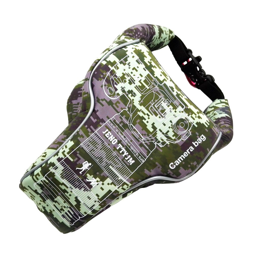 Triangle Camouflage Digital DSLR Camera Video Bag ... – Grandado