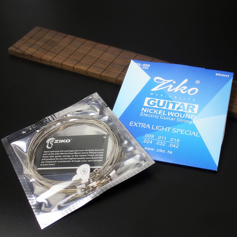 Ziko Electric Guitar Strings 009 010 Nickel Wound ... – Vicedeal