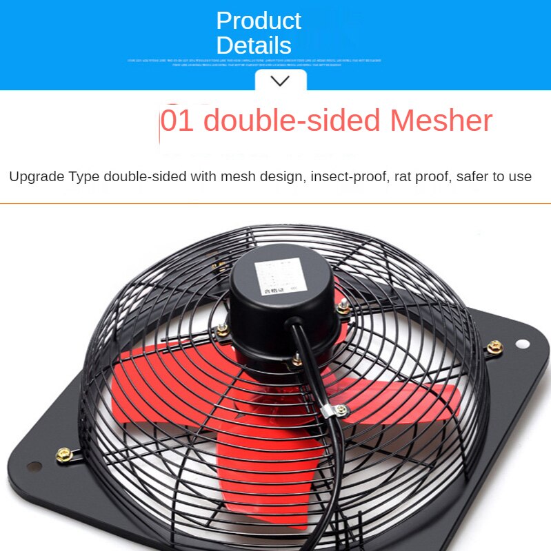 10 Inch Krachtige Industriële Ventilatie Extractor... – Vicedeal