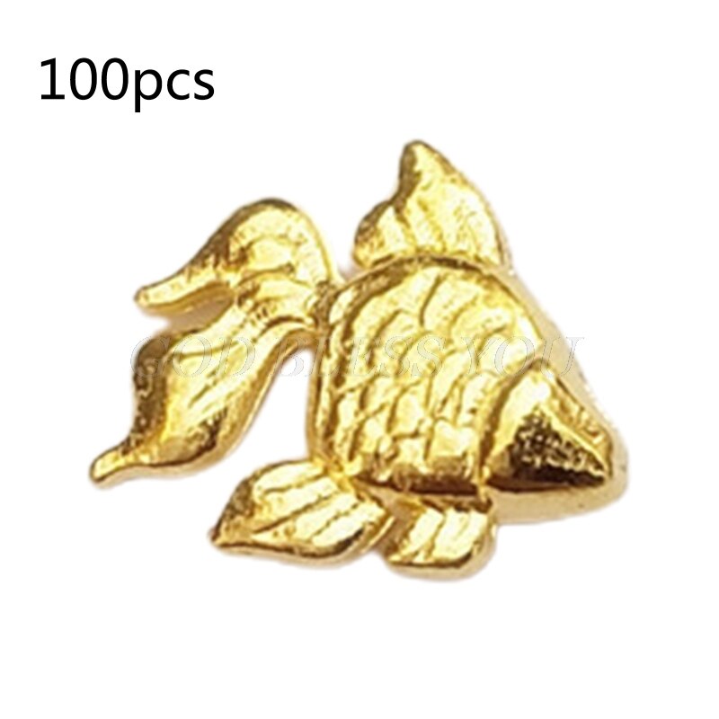 100 stuks/pak schattige mini kleine metalen goudvi... – Grandado