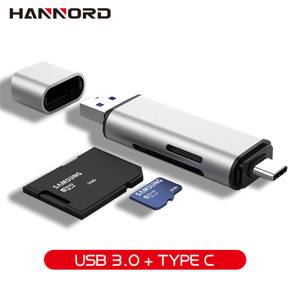 Hannord Usb 3.0 Geheugenkaartlezer Type C Naar Sd ... – Grandado