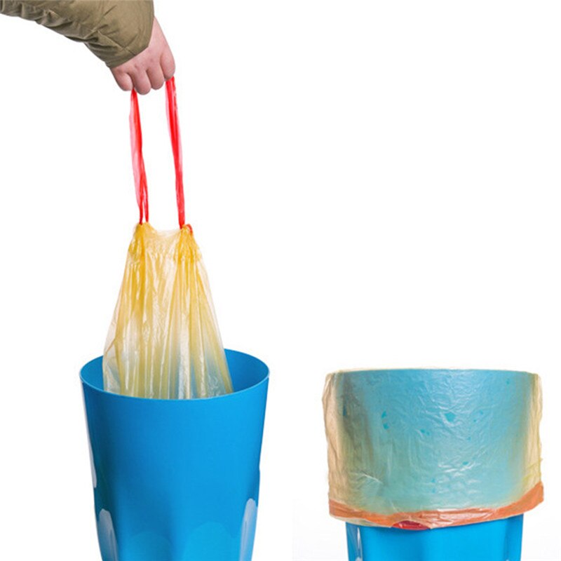 Garbage Trash Bag Home Kitchen Dustbin Bin Drawstr... – Grandado
