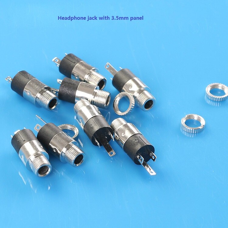 3.5mm panel mounted headphone socket panel mounted... – Grandado