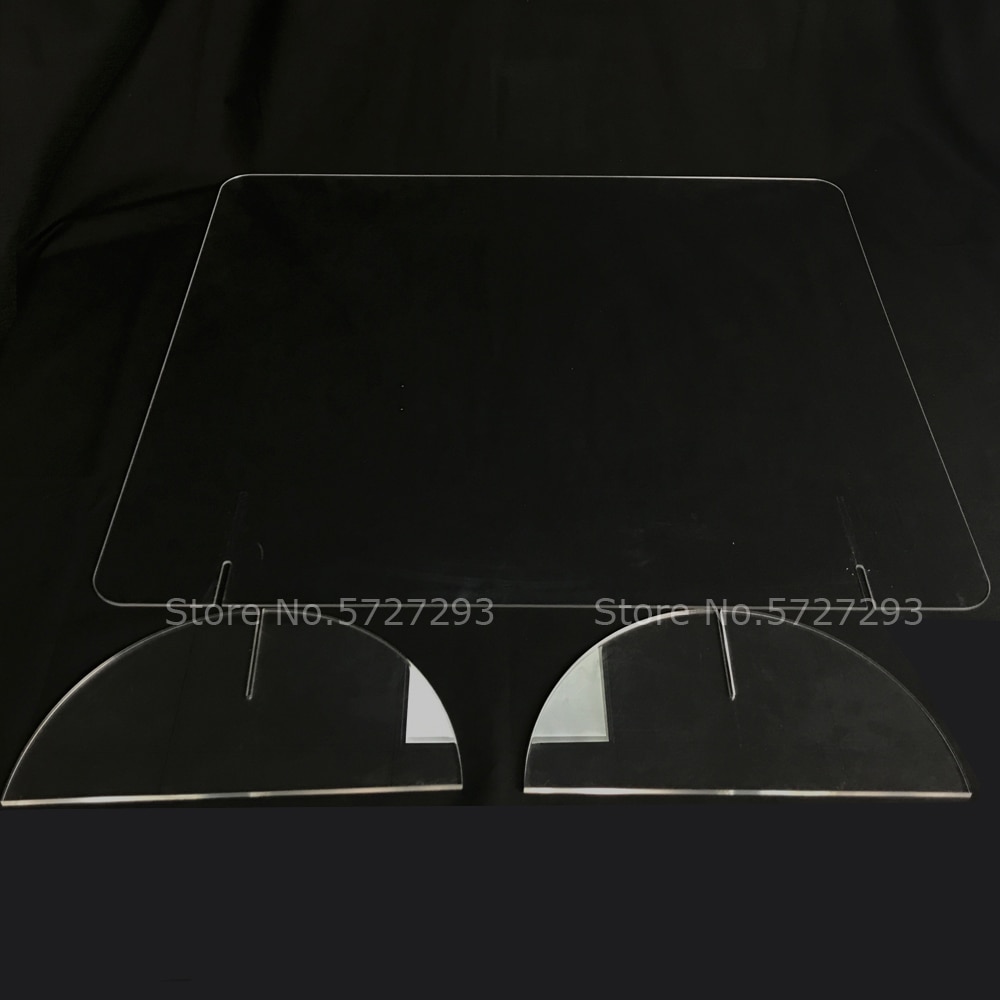 Square 16x16inch(40x40cm) Acrylic Sneeze Guard Shi... – Vicedeal