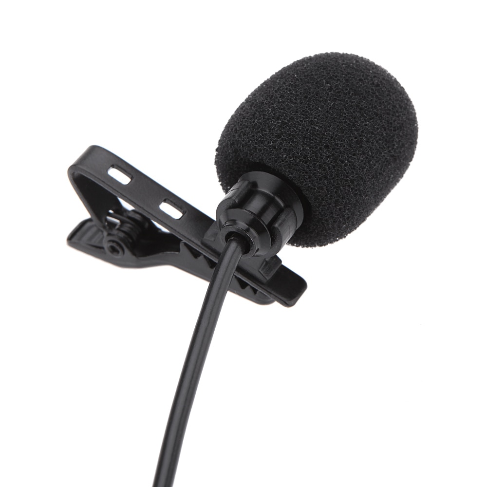 3.5mm Lavalier Clip Metal Mono Microphone Mic with... – Vicedeal