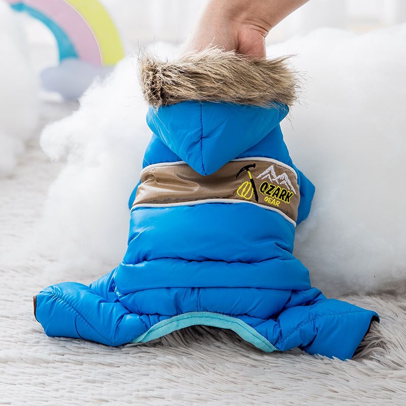 Down Jacket Pet Dog Clothes Jumpsuits Cotton Cloth... – Vicedeal