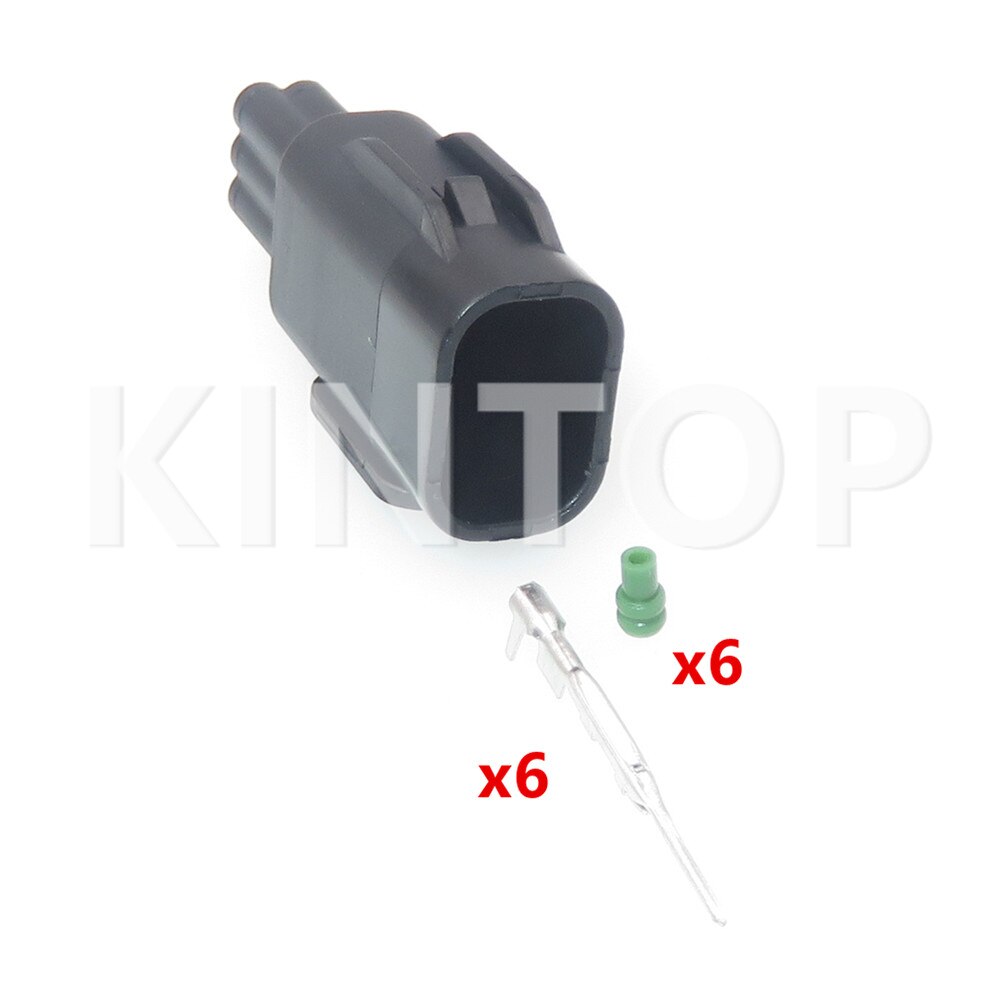 1 Set 6 Pins Car Wiring Terminal Connector 6188-07... – Vicedeal