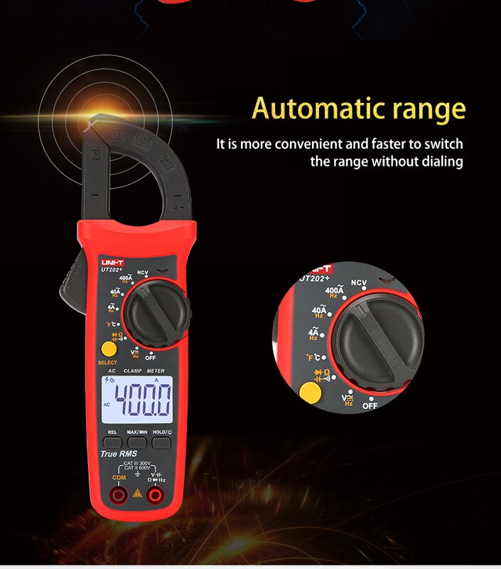Uni t UNI-T digital clamp meter ut201 + ut202 ut20... – Grandado