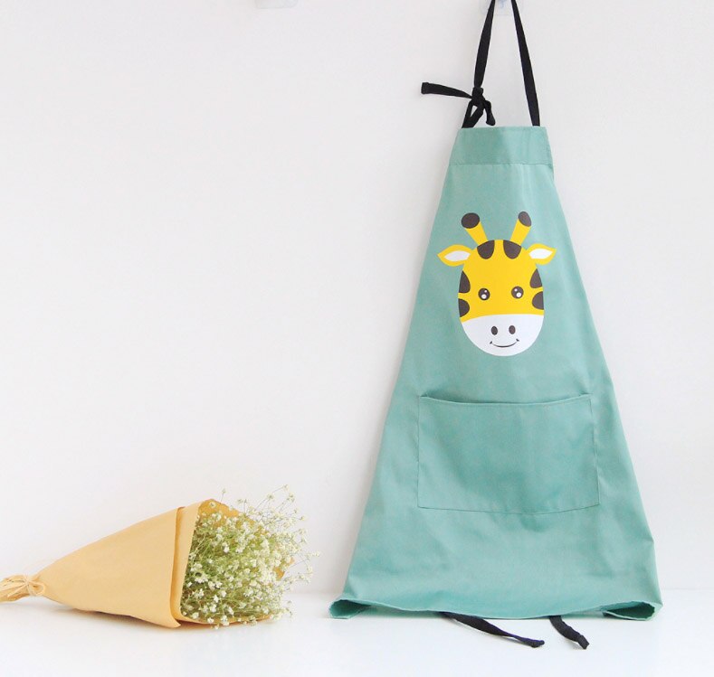 YUDING 1PC Parent-child Cute Cartoon cotton aprons... – Vicedeal