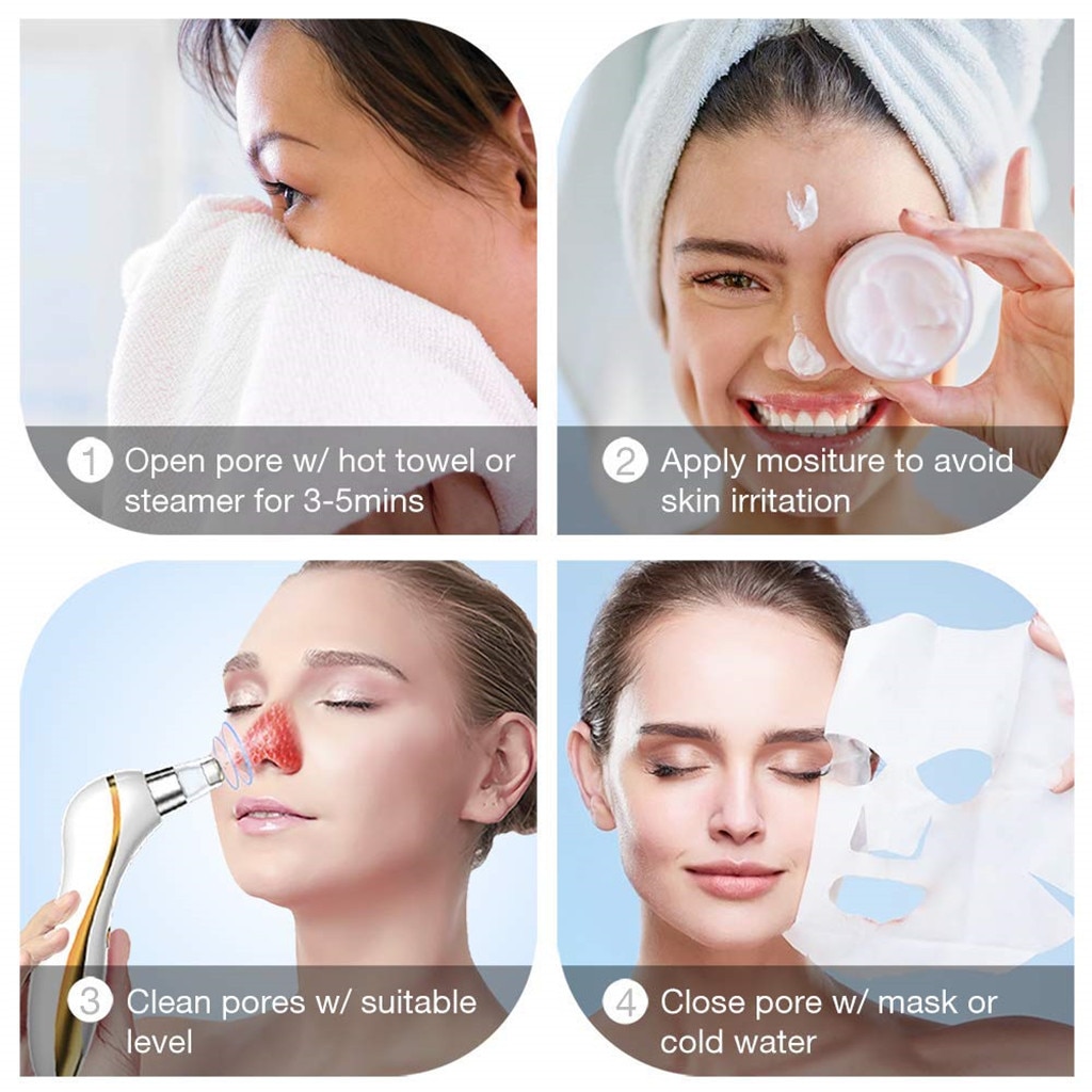 Strong Suction Acne Remover Point Noir Blackhead V... – Vicedeal