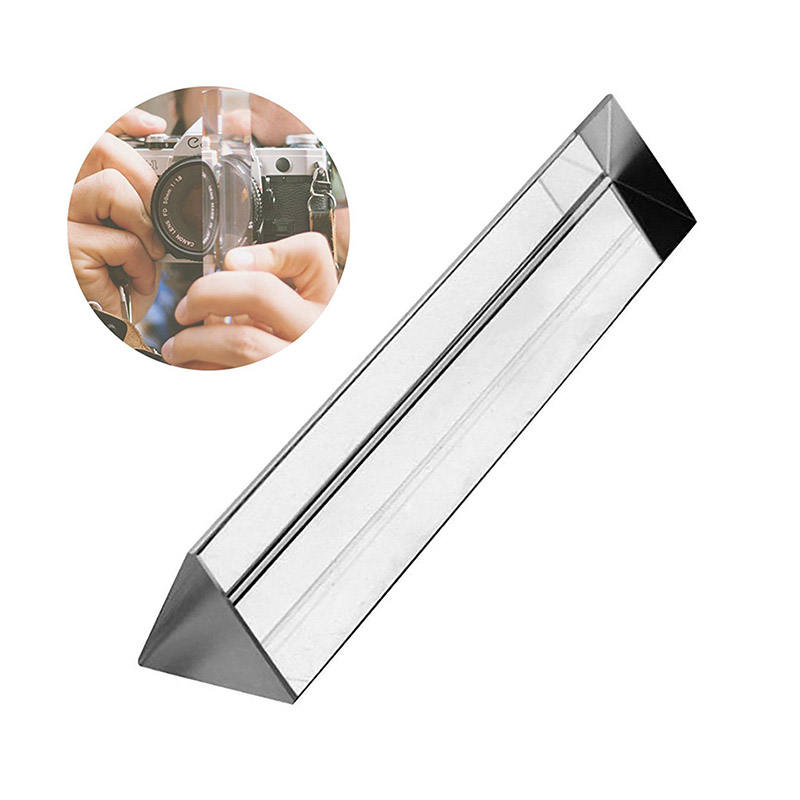 Driehoekige Kleur Prism Optische Prisma Glas Natuu... – Vicedeal