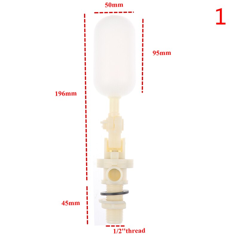 2 Size White Plastic Adjustable Auto Fill Float Ba... – Vicedeal