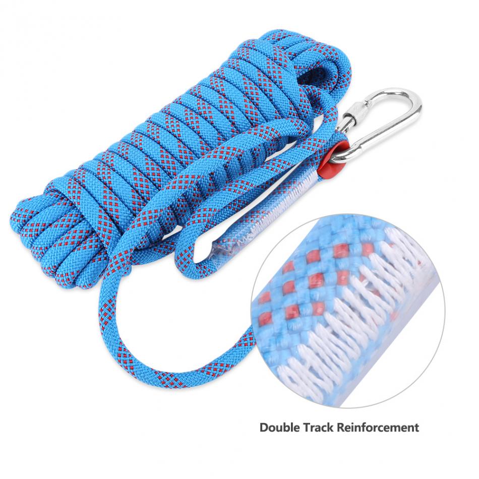 Paracord Climbing Rope 20M Outdoor Rock Lanyard Di... – Grandado