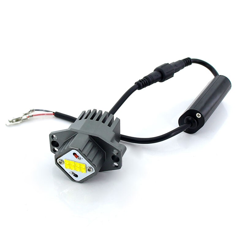 2pcs White 160W XBD Chips LED Angel Eye Light Halo... – Grandado
