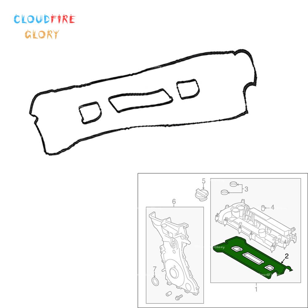 CloudFireGlory Engine Valve Cover Gasket BB5Z6584A... – Grandado