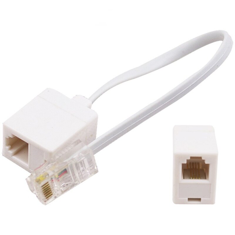 2 socket 8P4C / RJ45 male RJ11 6P4C to female M / ... – Vicedeal