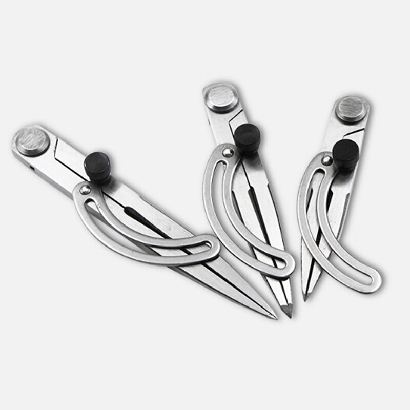 Stainless Steel Adjustable Spacing Compass Durable... – Grandado