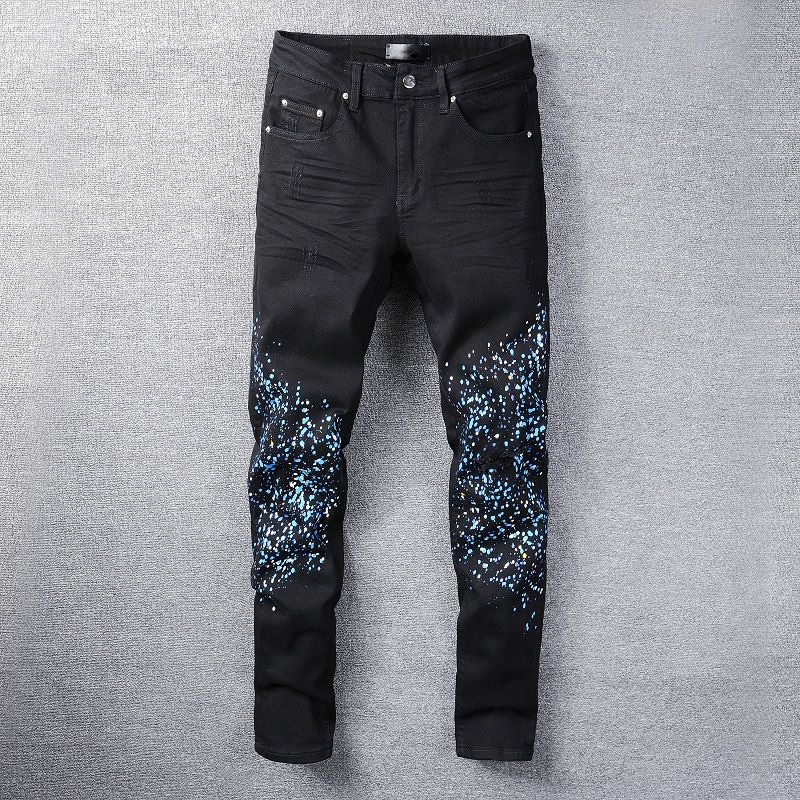 America Streetwear Motorcycle Jeans Pant 2022 Tren... – Vicedeal