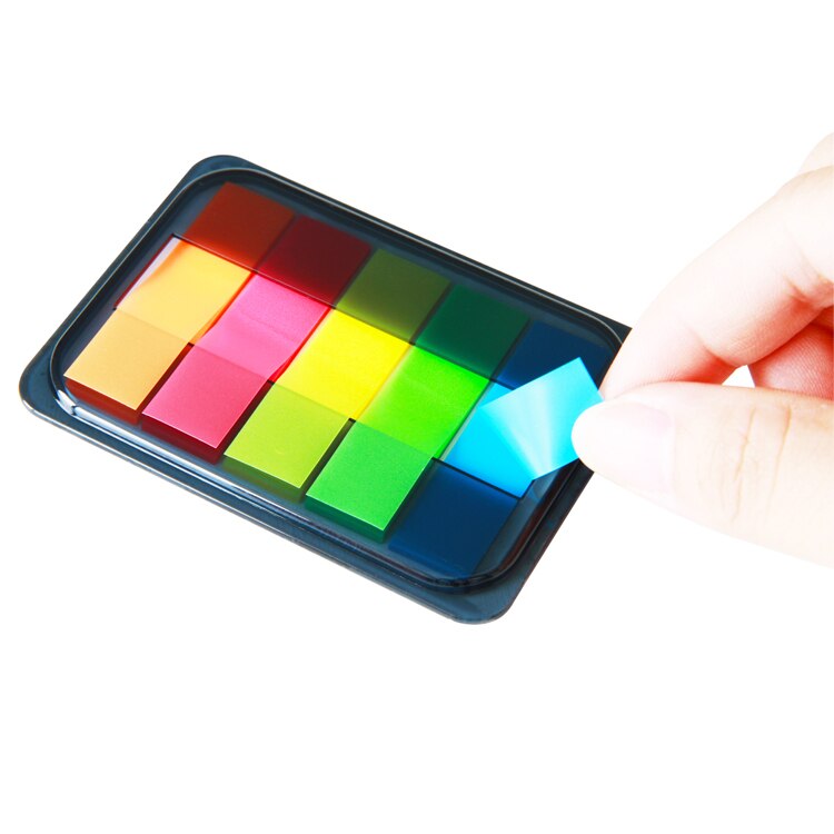Memo bookmark stickers 100 sheets of color memo st... – Grandado