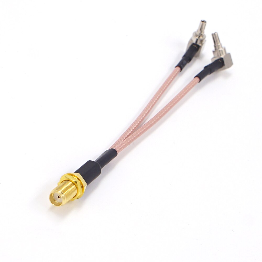 Y Type cable SMA Female to 2*CRC9 Right Angle Conn... – Grandado
