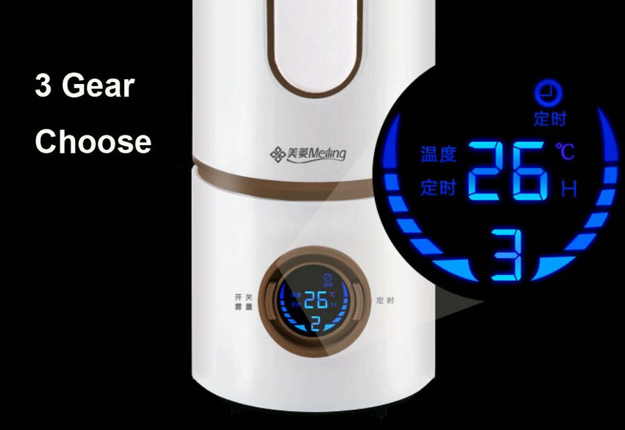 home bedroom quiet air humidifier 2.5L office 220v... – Grandado