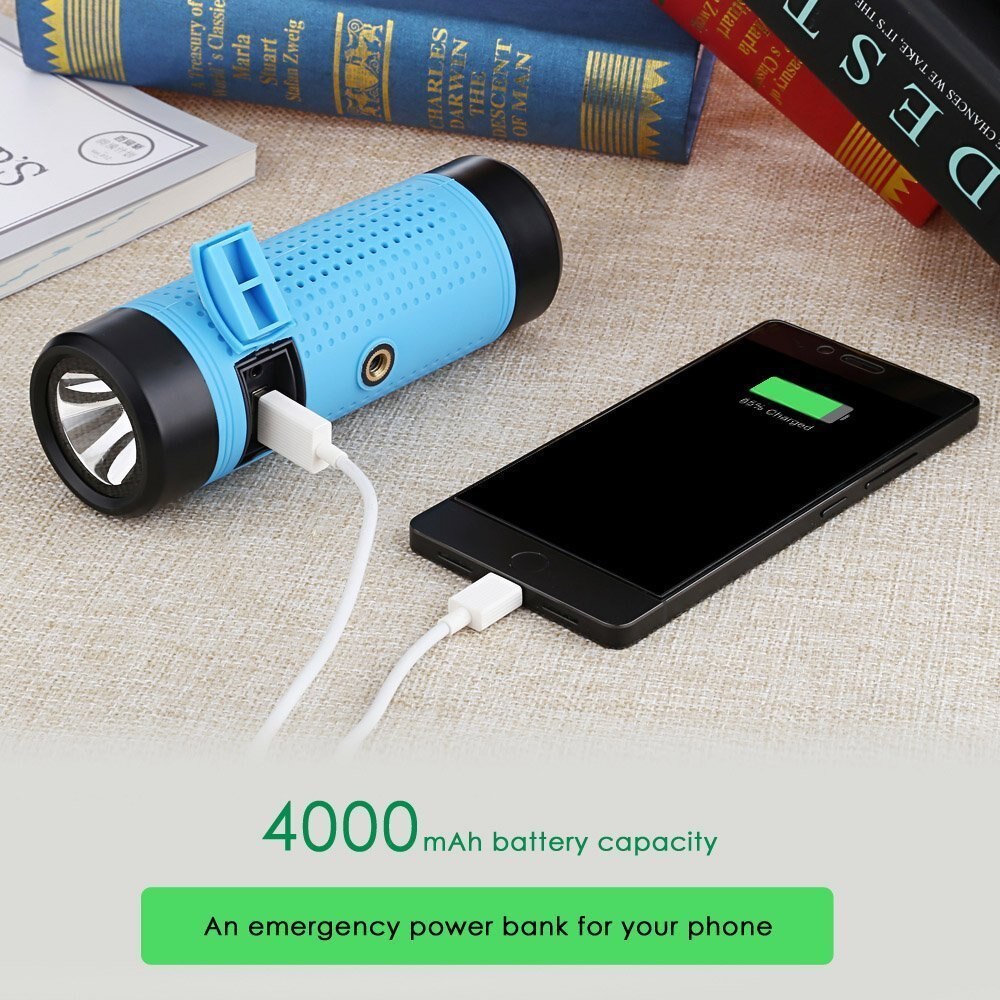 Cycling Flashlight Bicycle Bluetooth 4 ohm speaker... – Grandado