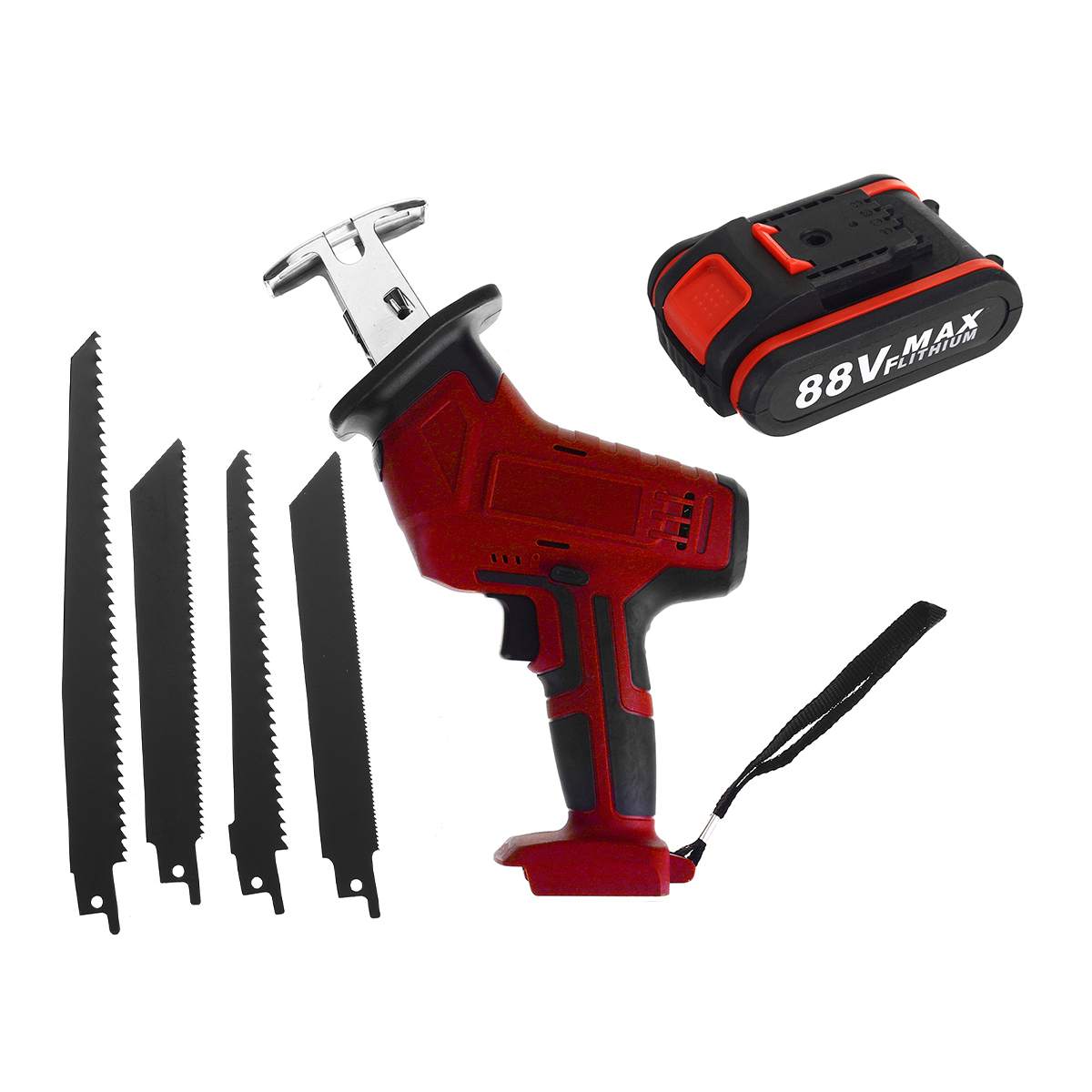 88V Accu Reciprozaag Hout/Metal Cutting Saw Sabel ... – Vicedeal