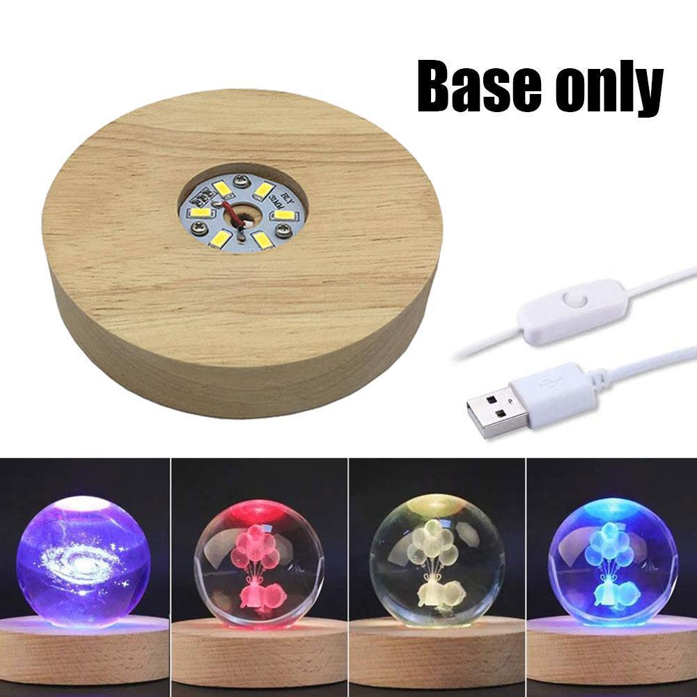 7 Led Light Unieke 3D Elektrische Usb Licht Base C... – Vicedeal